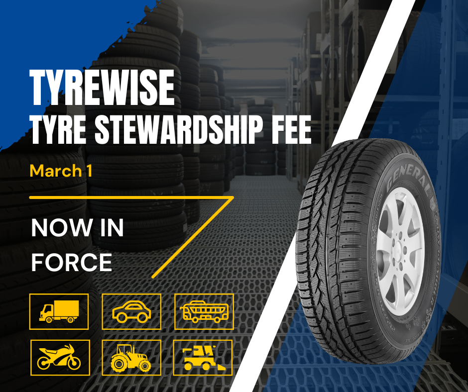 Tyrewise Tyre Stewardship Fee | Tyre General